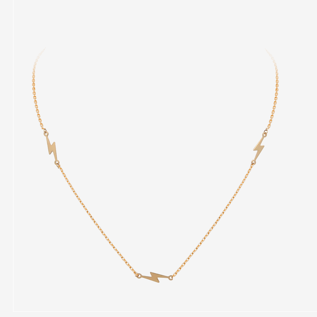 Shinola Women s Necklaces 14K Gold Bolt Necklace