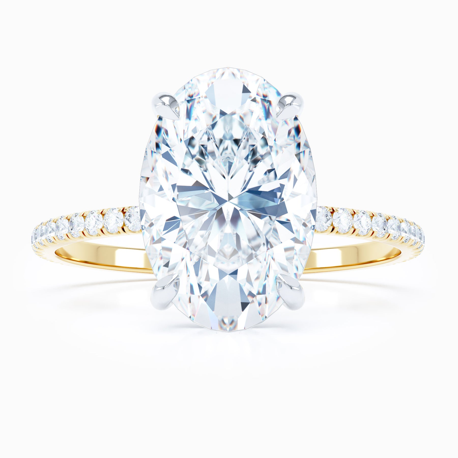 Delicate Oval Engagement Ring – Mavilo